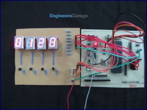 Seven Segment Multiplexing using PIC18F4550 Microcontroller