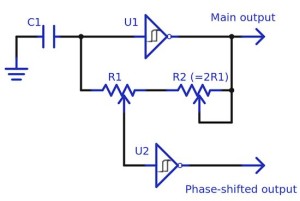 Add phases to simple RC oscillator