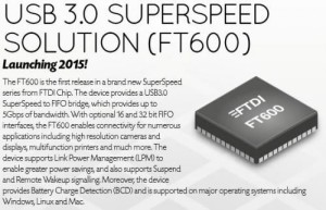 High Speed USB 3.0 interface with a single chip