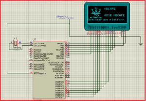 Interfacing GLCD with PIC16F877A