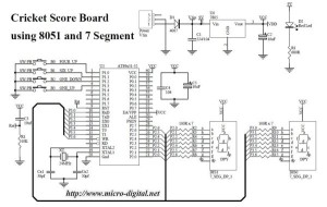 Interfacing 16×2 Lcd With 8051 Circuit Pin Diagrams