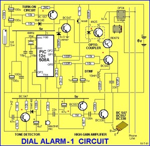Building a Dial Alarm with PIC Microcontroller: DIAL ALARM-1