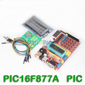 PIC16F877A timer0 code + Proteus simulation