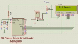 RC5 Protocol Remote Control Decoder
