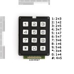 Simple Button Keypad - Microcontroller