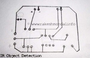 IR Object Detection Circuit: IR LED and Photodiode Module