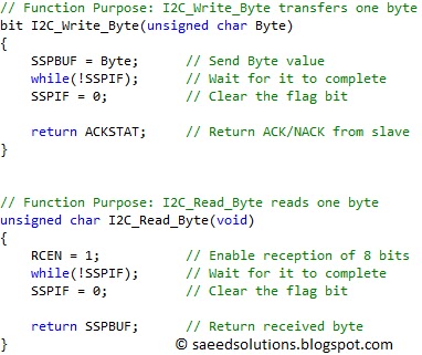 PIC16F877 i2c code and Proteus simulation