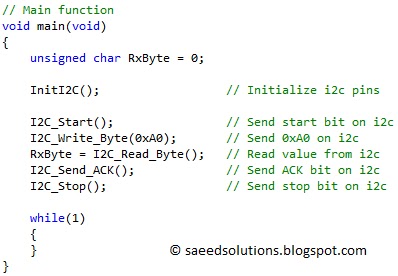 PIC16F877 i2c code and Proteus simulation
