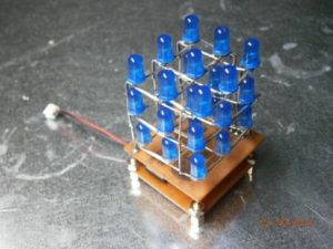 Arduino: PIC 3x3x3 LED Cube - Visual Illumination Project