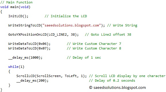 Pic16f877 Lcd Interfacing Code In 4bit Mode And Proteus
