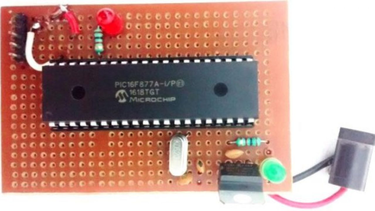 Pic Microcontroller Project Program Circuit Diagram Led Blinking