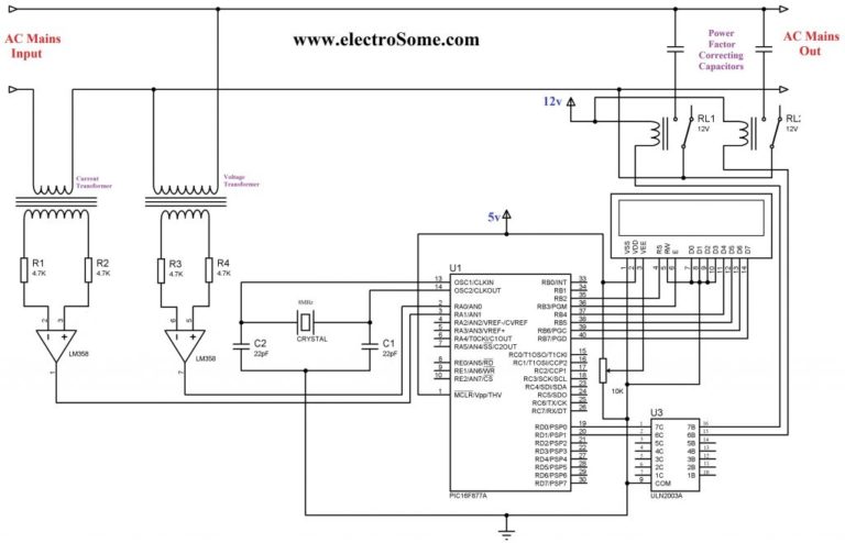 Automatic Power Factor Controller using Microcontroller