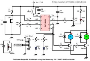 DIY Laser Projector: Create Your Own with PIC12F683 MCU