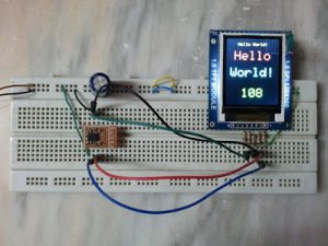 LCD SWR METER CIRCUIT PIC16F877
