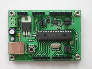 PIC18F2550 DEVELOPMENT BOARD CIRCUT USB BOOTLOADER PCB
