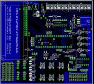 PIC18F452 , PIC16F877 SERIES MICROCONTROLLER EXPERIMENT BOARD