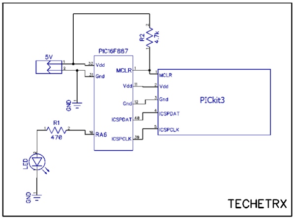 How To Use Pickit3 To Upload Code To Pic Microcontroller 2392