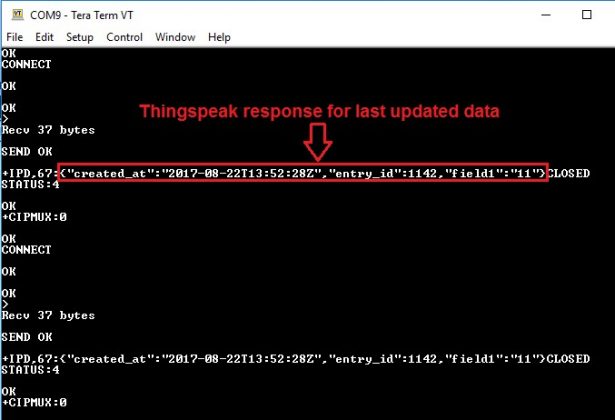 ESP8266 wifi module interfacing with pic microcontroller