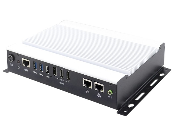 Powerful Fanless Digital Signage Player: 3X 4K with AMD Ryzen