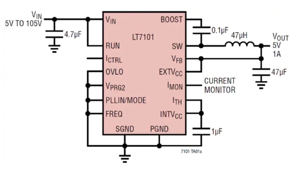 Versatile Step-Down Regulator: Wide Input Range, Flexible Output
