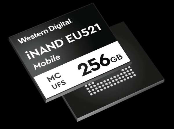 WD's Mobile iNAND & UFS Series: Embedded Flash Drives for 5G