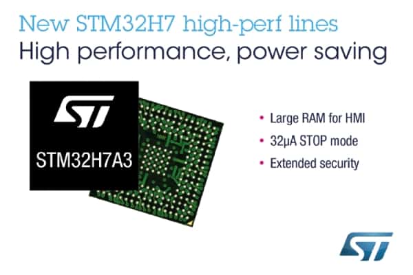 Powerful STM32H7A3/7B3 Microcontrollers with Cortex-M7 Core