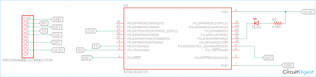 LED Dimming with PWM on Nuvoton N76E003 Microcontroller
