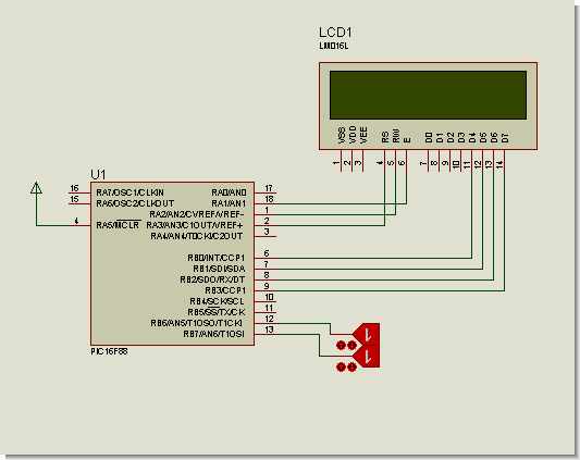 PICMICRO LCD BAR APPLICATIONS HI TECH C AND PROTON IDE EXAMPLE