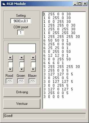 COMPUTER-CONTROLLED PROGRAMMABLE RGB LED DRIVER PIC16F628 PWM