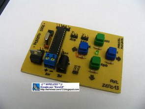 ANTENNA CONTROL X-Y WITH PIC16F876 PICBASIC