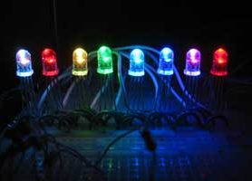 PIC16F628 RGB LED CONTROL CIRCUIT