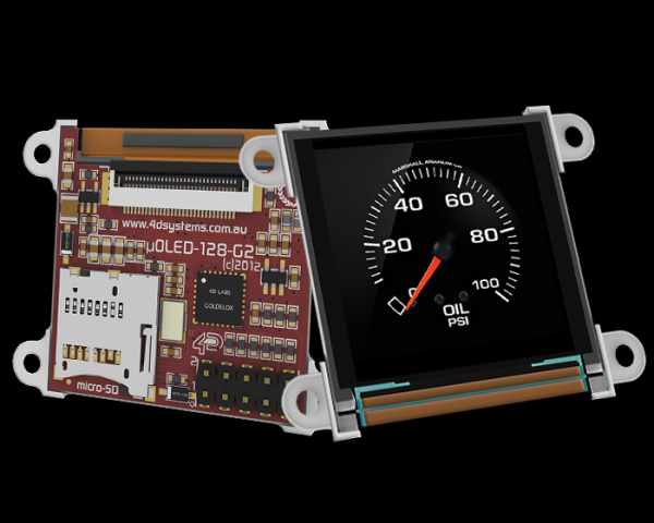 UOLED-128-G2 – 1.5″ SMART MICRO OLED DISPLAY