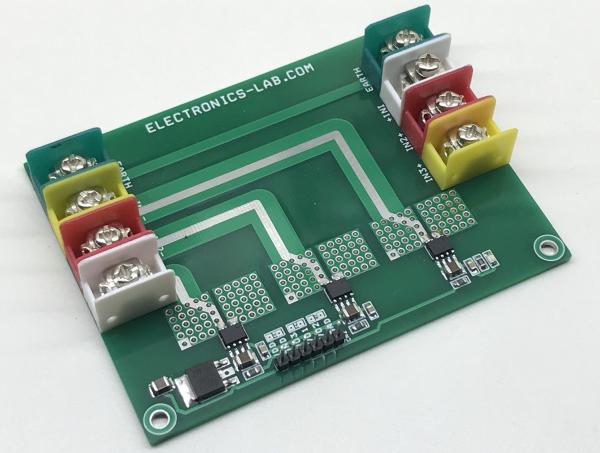 Arduino Power Measurement: Isolated 3-Phase Hall-Effect Amplifier