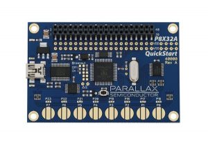 Meet the Parallax Propeller QuickStart Board