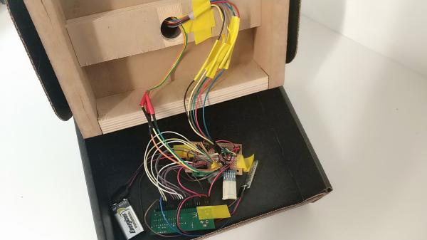 Arduino: Haptic Feedback Weathervane-Sensory Weather Indicator