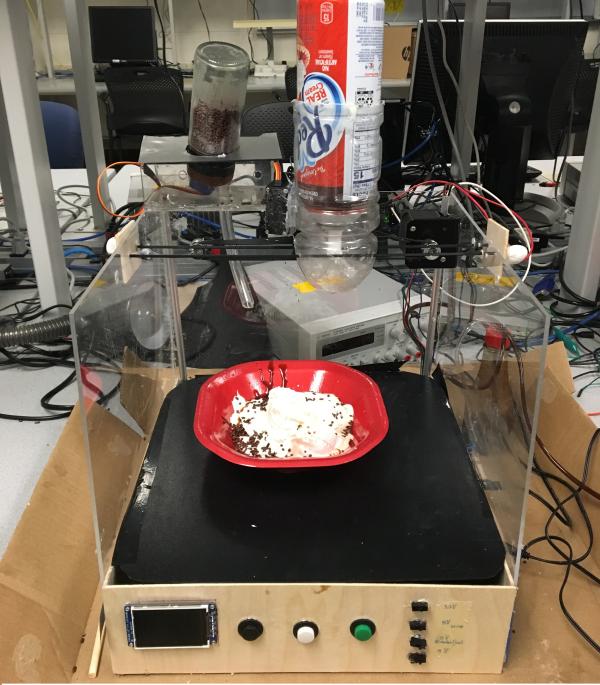 Arduino: Automated Ice Cream Topper-Dessert Decoration System
