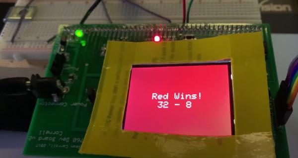 Two-Player Boids Game With Laser Pointer Controllers