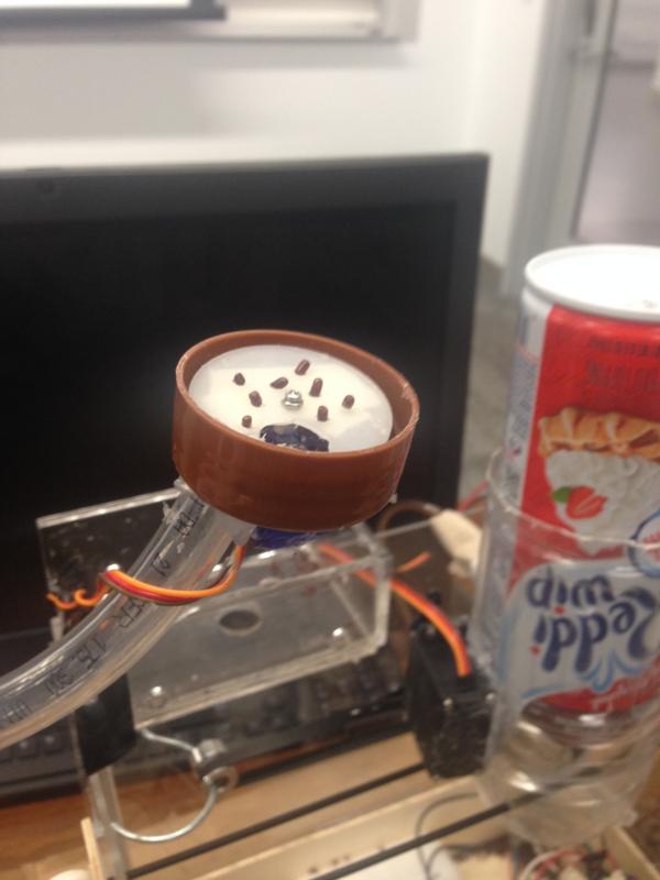 Automated Ice Cream Topper