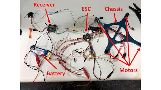 Autonomously Hovering Quadcopter
