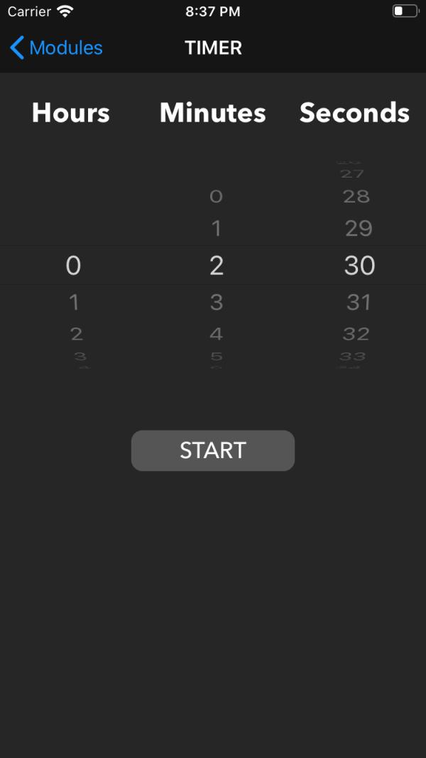 VIRTUAL HOURGLASS TIMER