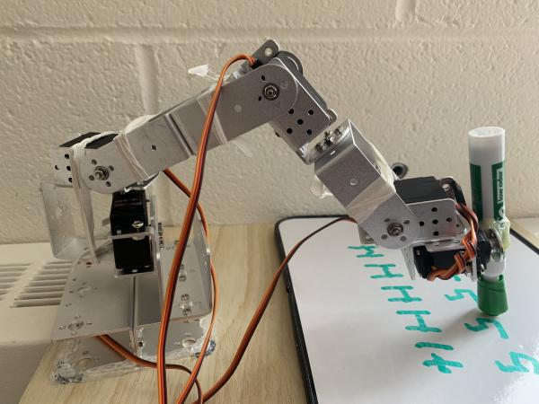 Arduino Project: Writing Robot Arm - Automated Scripting