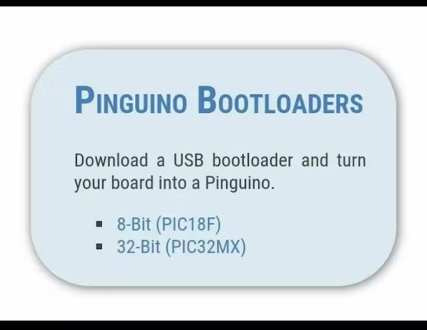 Pinguino Project: A PIC Microcontroller Based Arduino