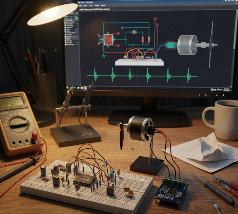 AN857 Sensorless Brushless DC Motor Control using PIC16F877 with ...